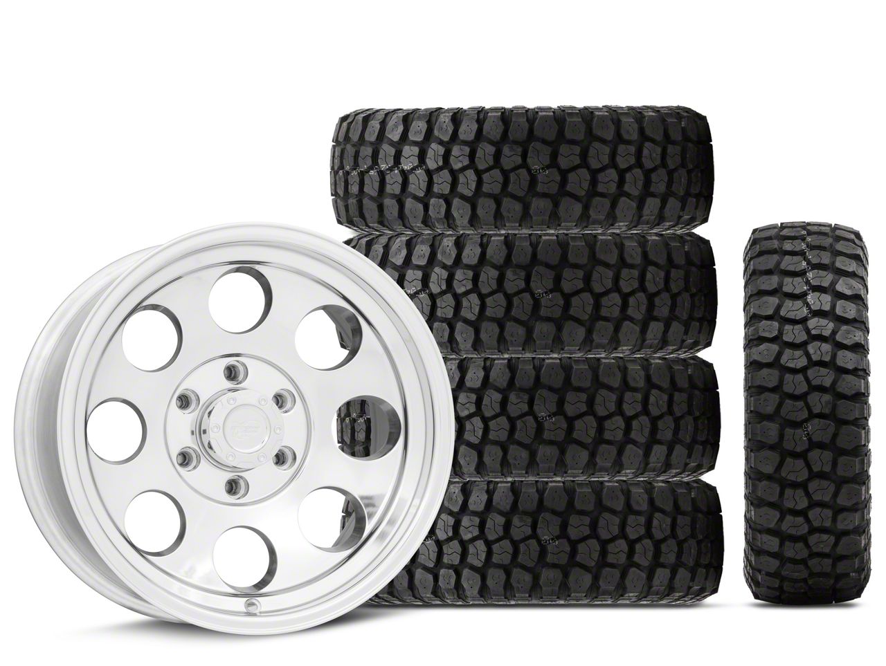 Bronco 17x9 Pro Comp Wheels 69 Series & 37in Ironman Mud-Terrain All ...