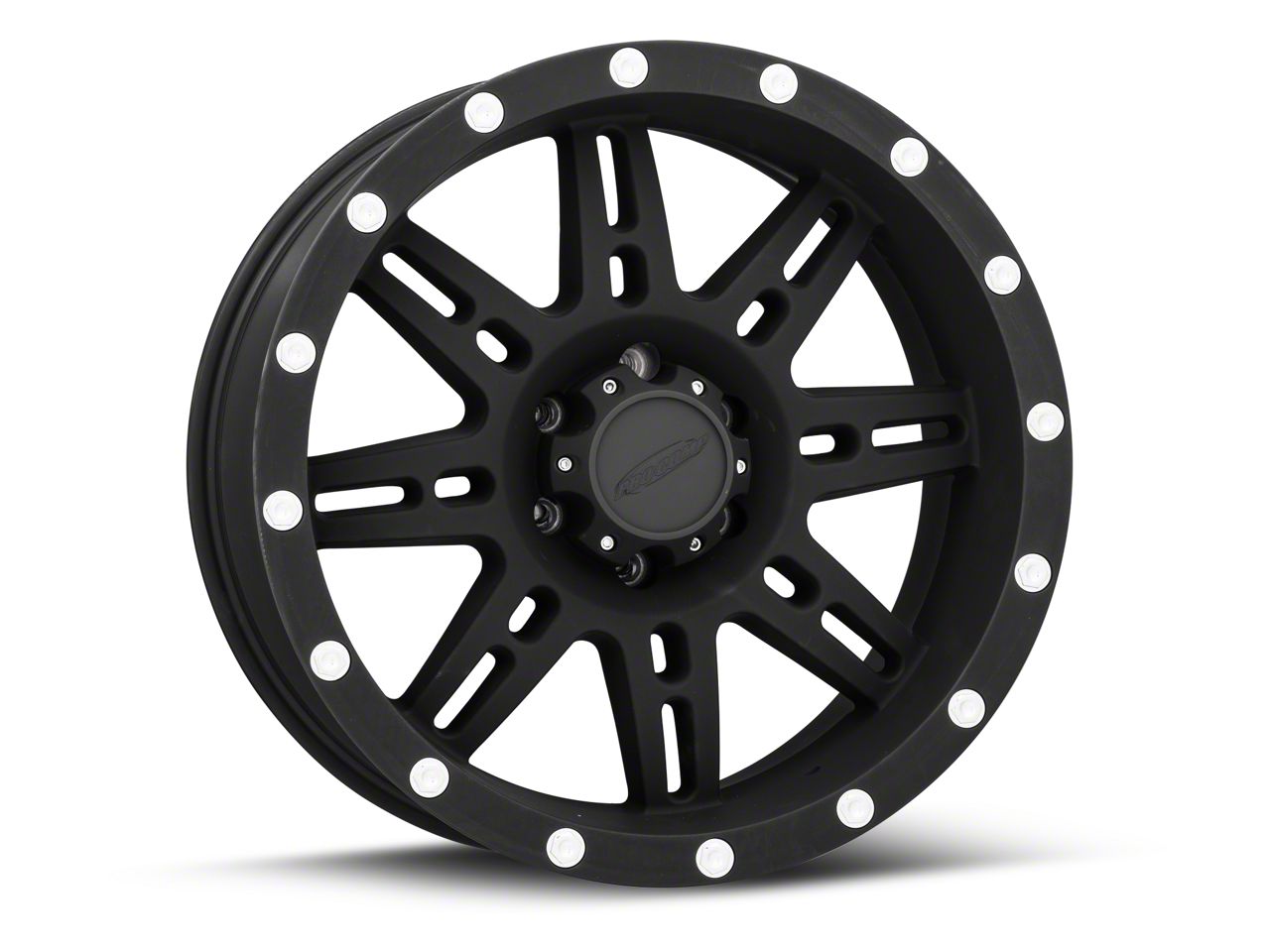 Pro Comp Wheels Bronco 31 Series Stryker Matte Black 6-Lug Wheel; 20x9 ...