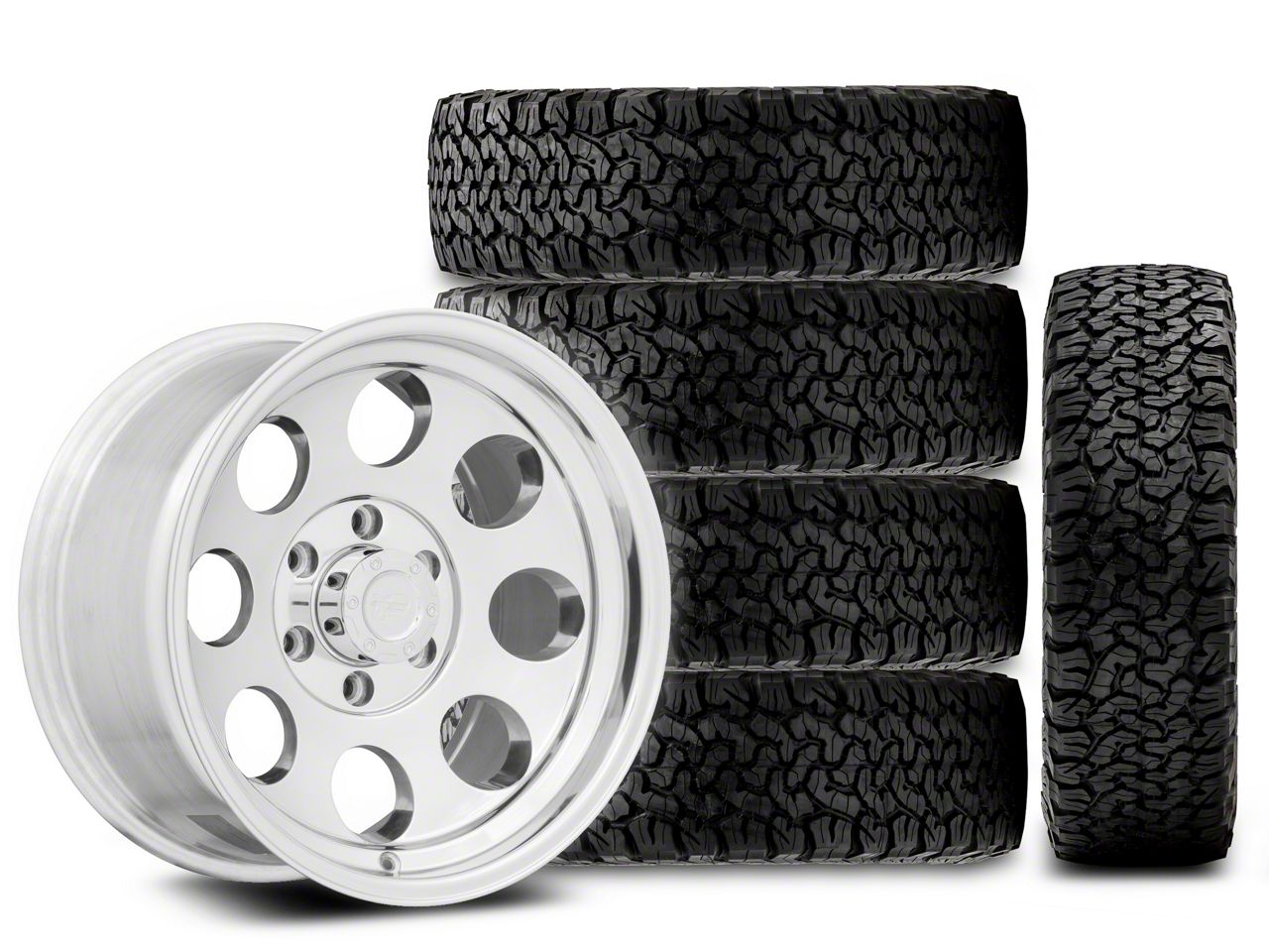 Bronco 17x9 Pro Comp 69 Series Wheel & 33in BF Goodrich All-Terrain T/A ...