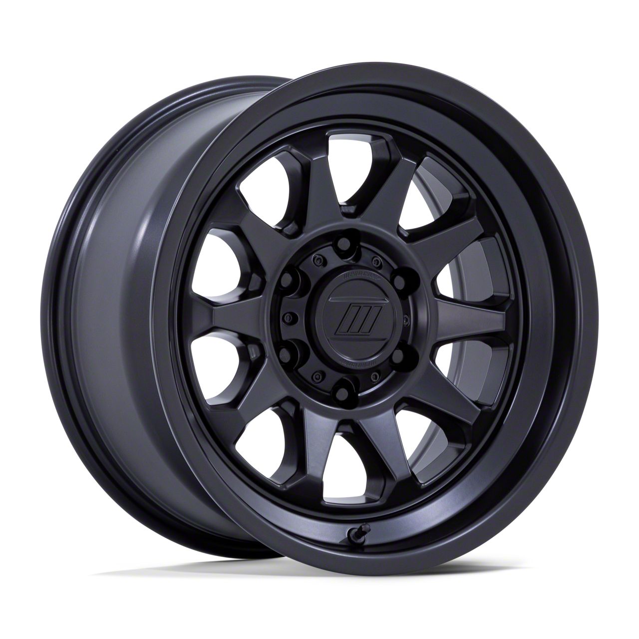 Pro Comp Wheels Bronco Beacon Matte Black 6-Lug Wheel; 17x8.5; 0mm ...