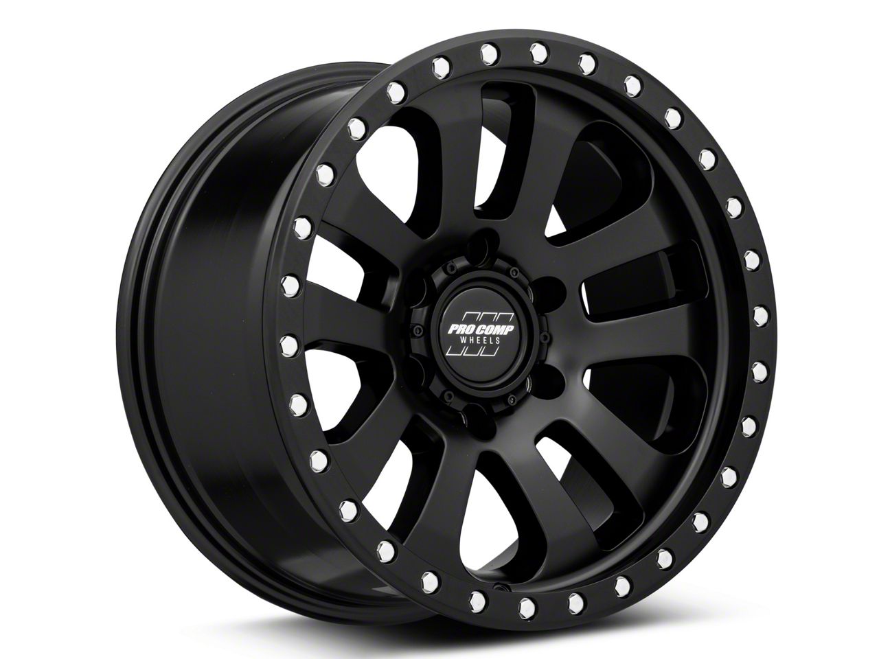 Pro Comp Wheels Bronco Prodigy Satin Black 6-Lug Wheel; 20x9.5; -6mm ...