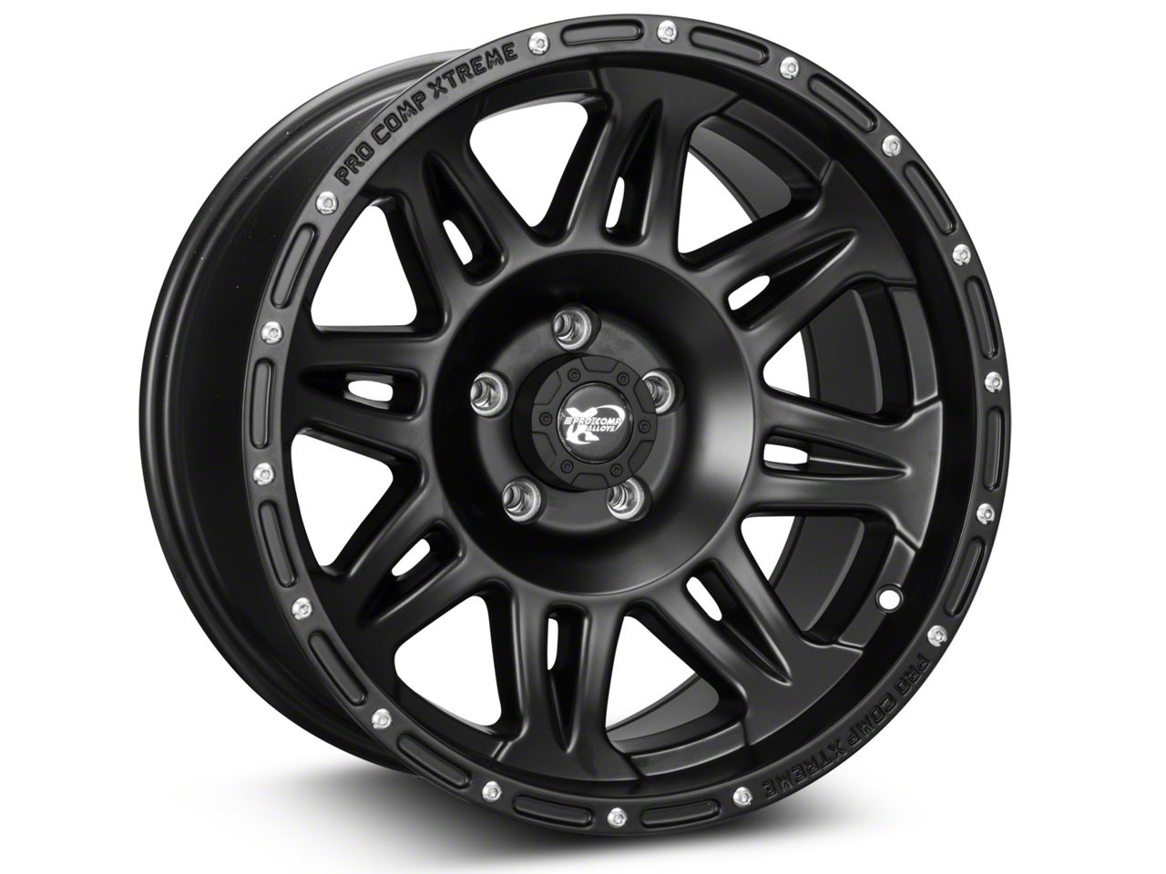 Pro Comp Wheels Jeep Cherokee 05 Series Torq Matte Black Wheel; 17x9 ...