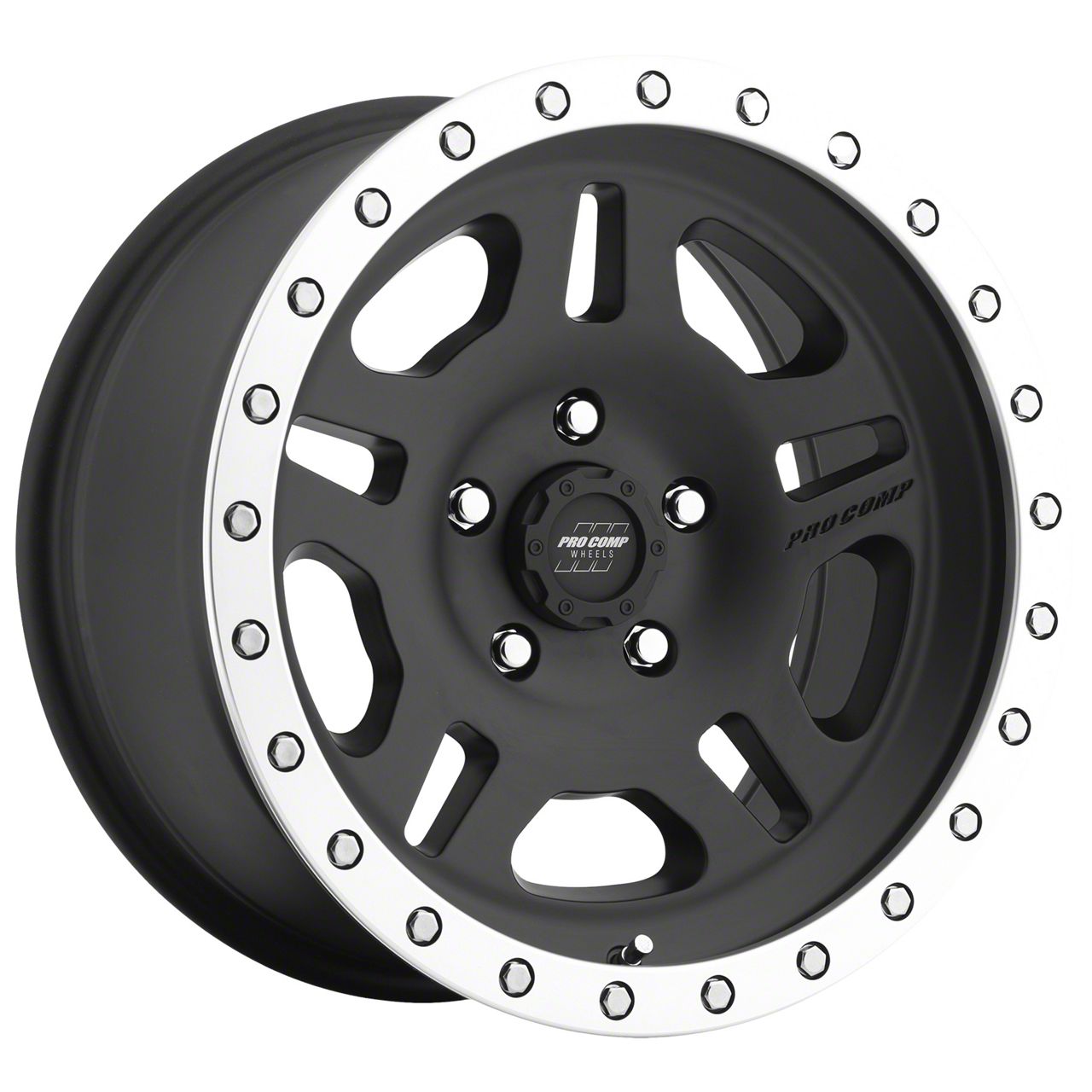 Pro Comp Wheels Jeep Grand Cherokee La Paz Satin Black with Machined ...