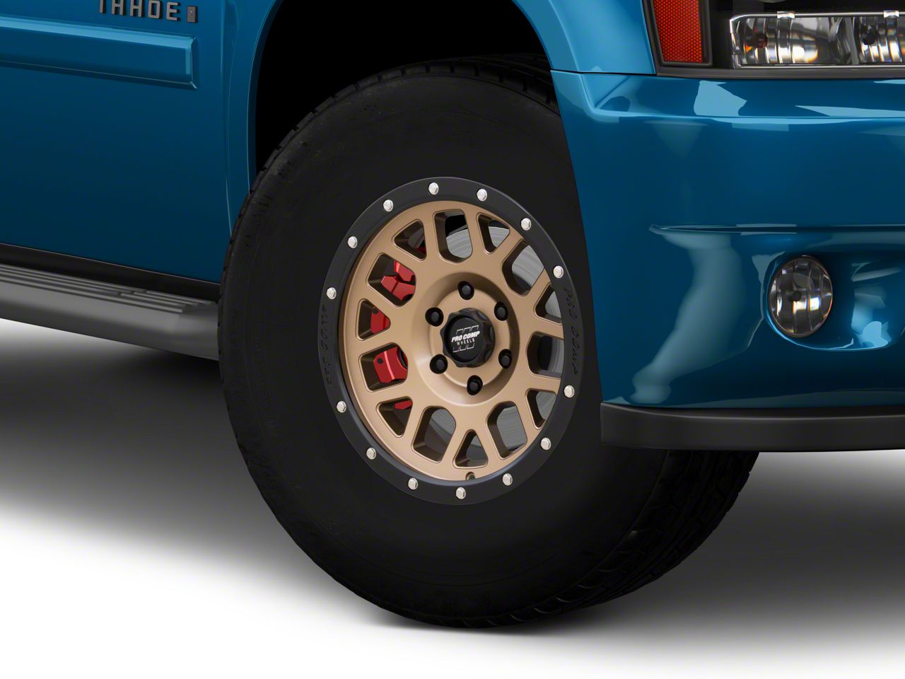 Pro Comp Wheels Tacoma Vertigo Matte Bronze with Black Lip 6-Lug Wheel; 17x9; -6mm Offset ...