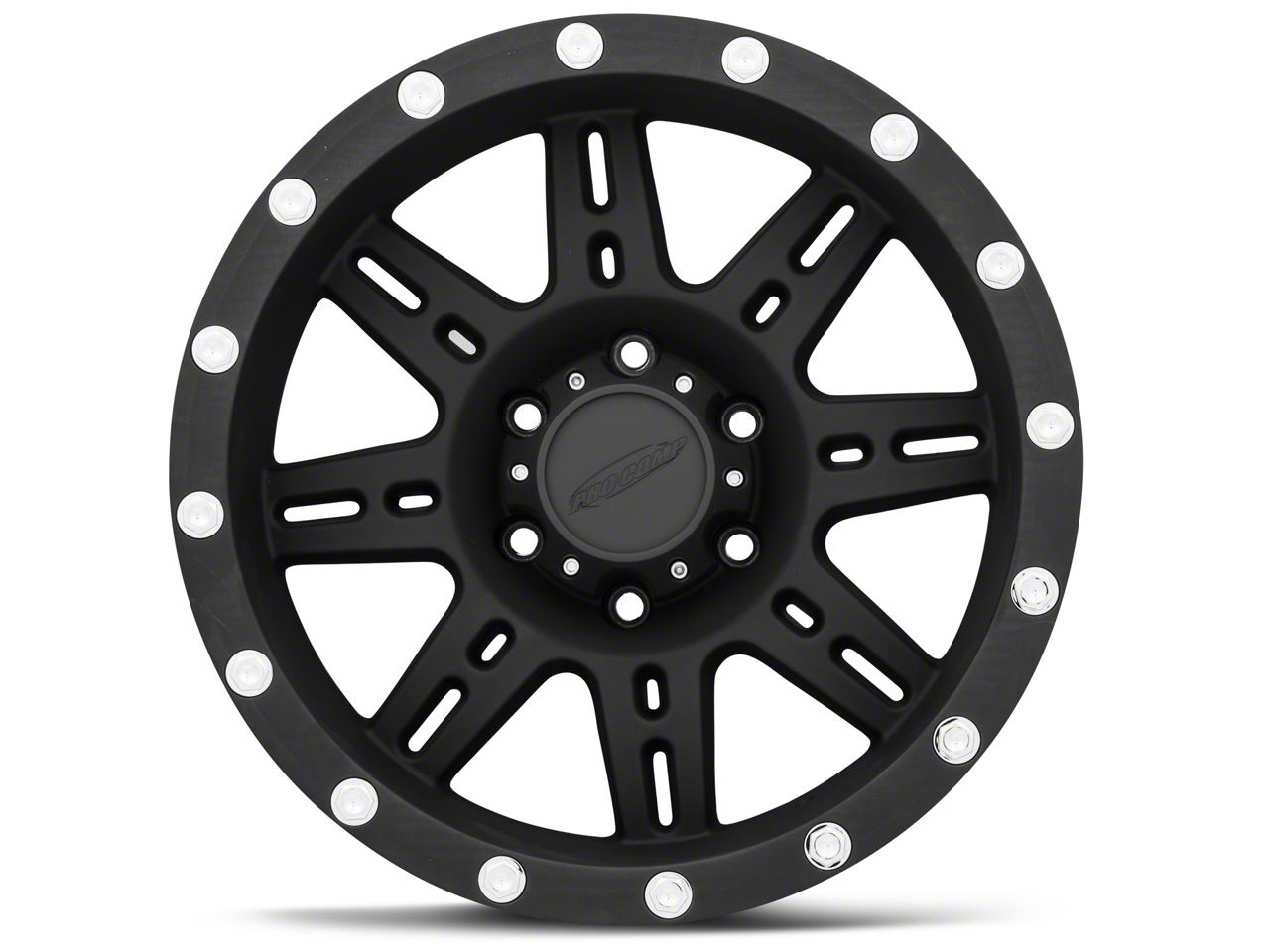 Pro Comp Wheels Titan 31 Series Stryker Matte Black 6-Lug Wheel; 18x9 ...