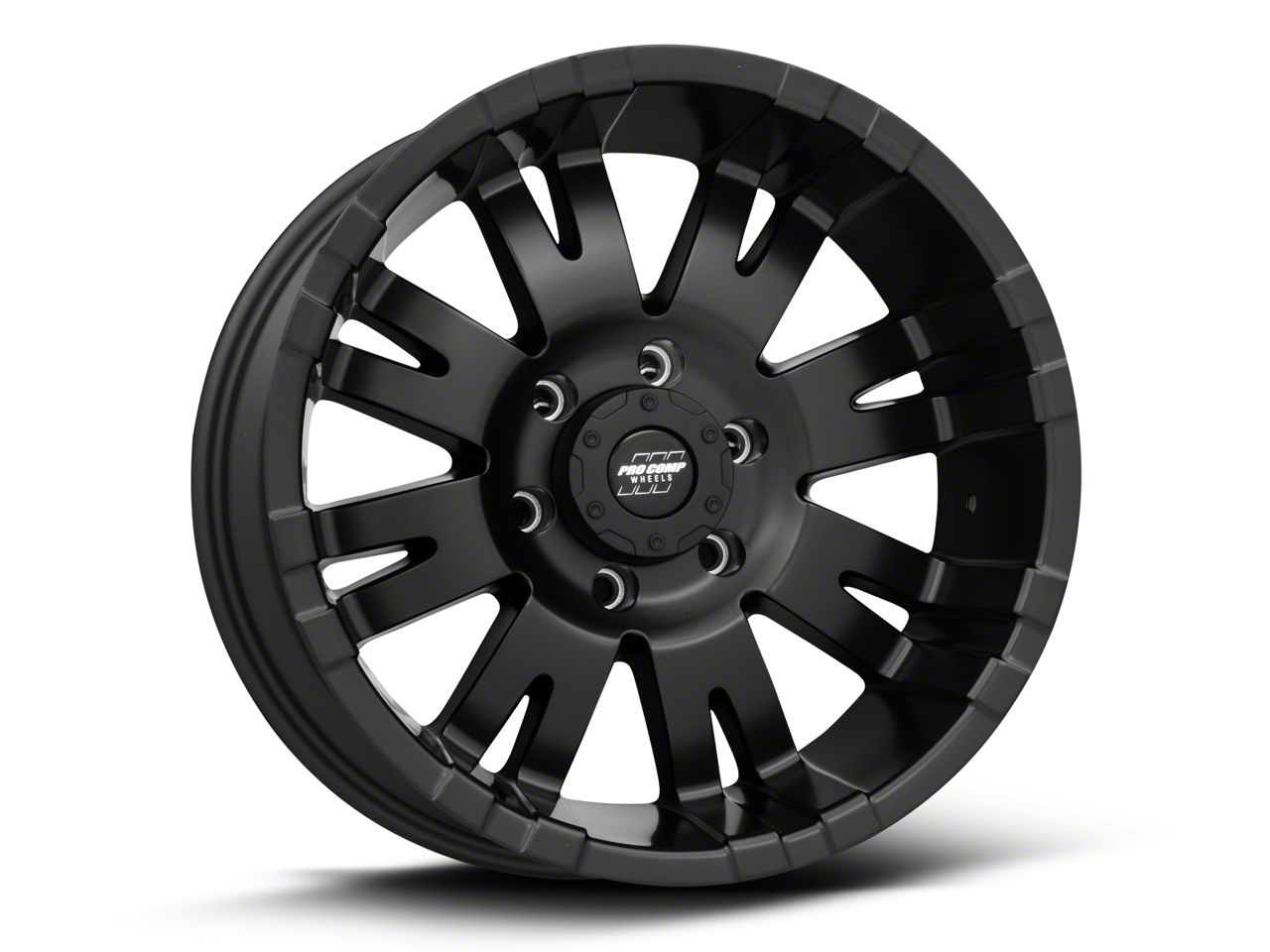 Pro Comp Wheels Titan XD 01 Series Satin Black 6-Lug Wheel; 18x9.5 ...
