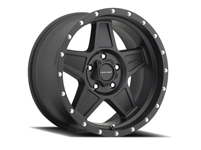 Pro Comp Wheels Titan XD Predator Satin Black 6-Lug Wheel; 18x9; 0mm ...