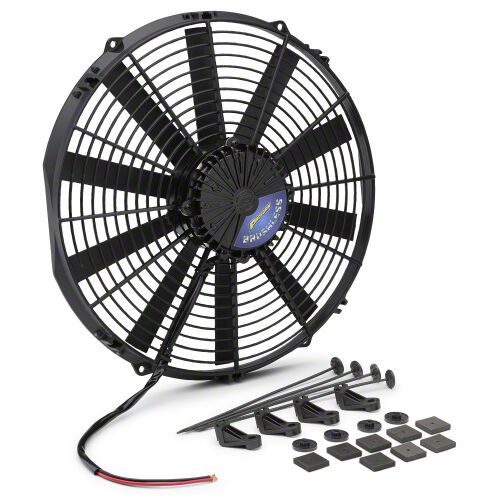 Proform Jeep Wrangler 16-Inch Brushless Electric Radiator Fan; 3400 CFM ...