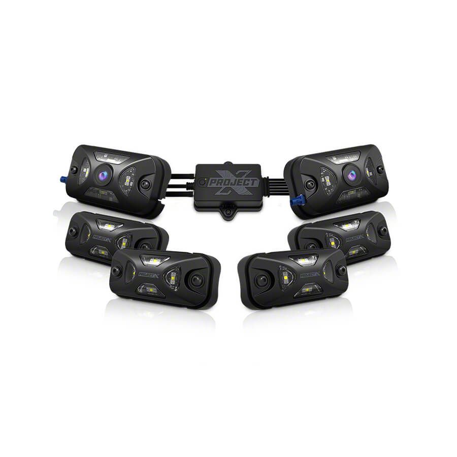 PROJECT X Jeep Wrangler App Controlled RGB with 4K UHD Cameras Rock ...