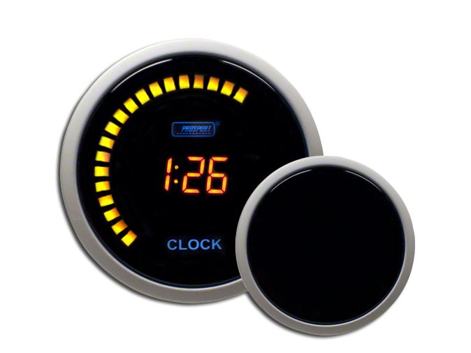 Prosport Toyota 4-Runner 52mm Performance Series Digital Clock; Amber ...
