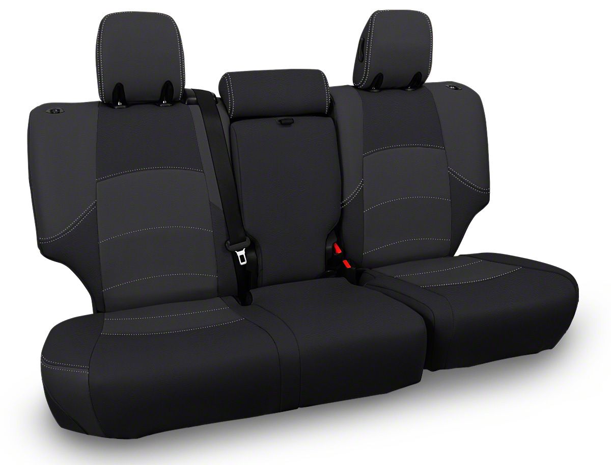 PRP Toyota 4-Runner Rear Bench Seat Cover; Black and Gray B067-03 (11 ...