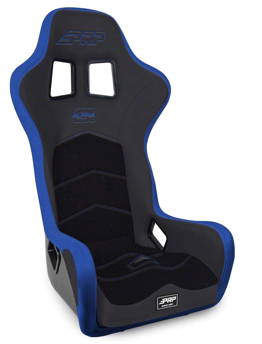 PRP Bronco Alpha Composite Seat; Black and Blue A3901-V (Universal ...