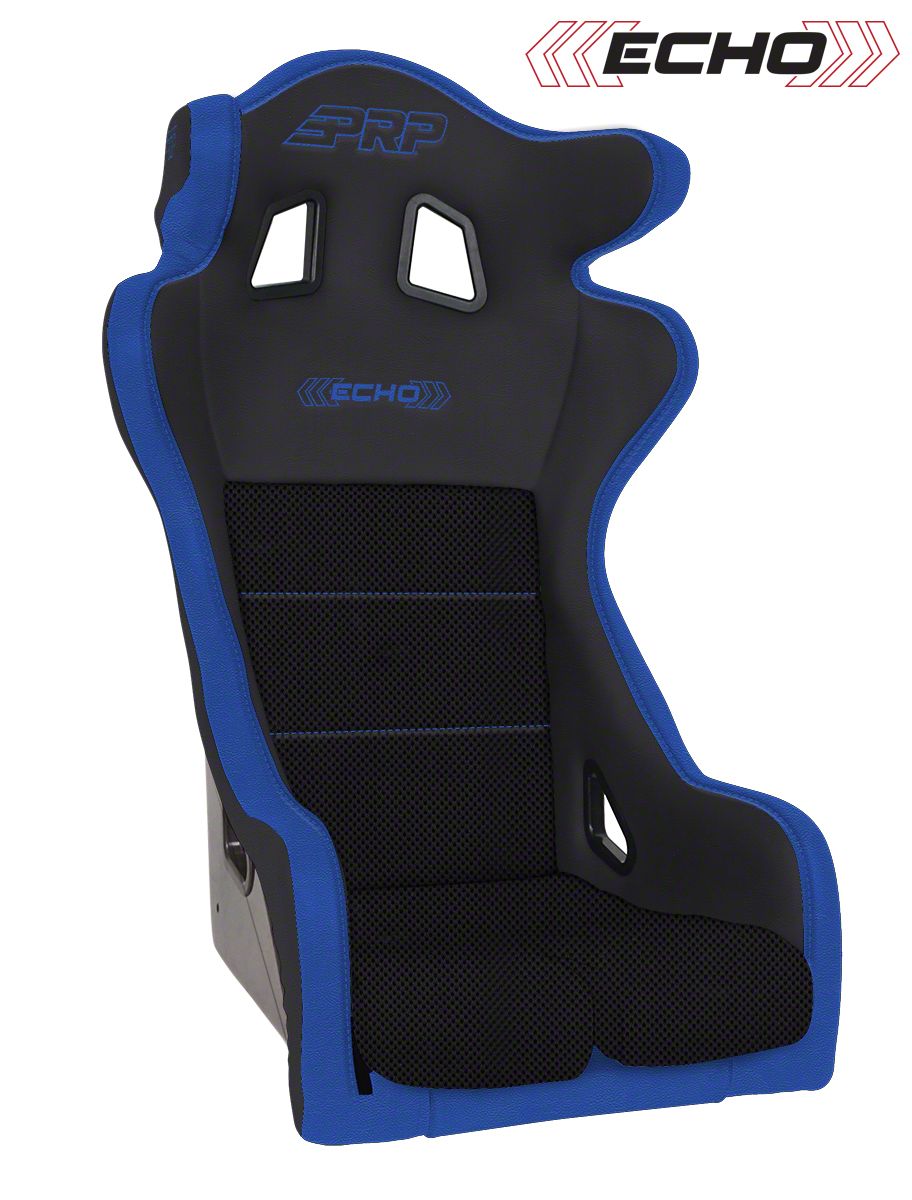PRP Bronco Echo Composite Seat; Black and Blue A38-V (Universal; Some ...