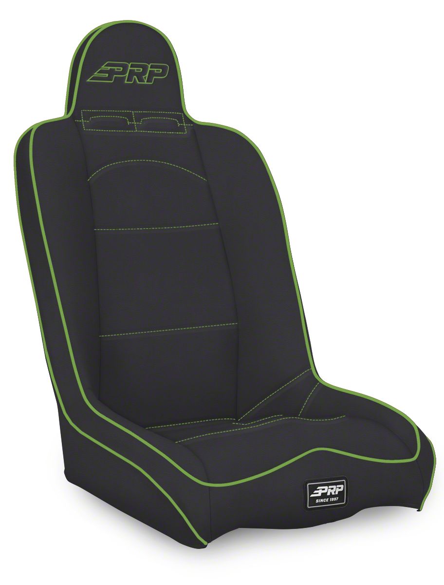 PRP Jeep Wrangler Daily Driver High Back Suspension Seat; Black and ...