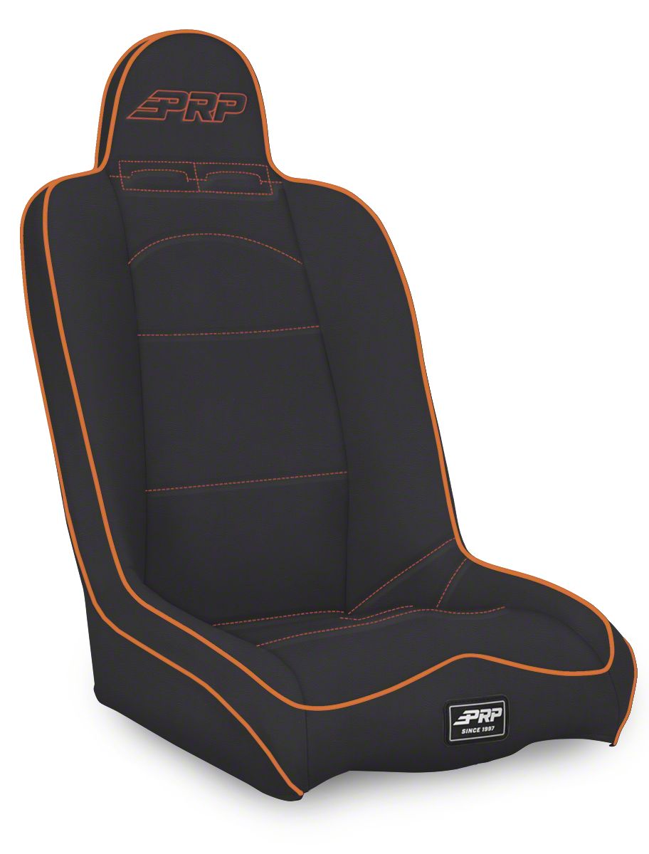 PRP Jeep Wrangler Daily Driver High Back Suspension Seat; Black and ...