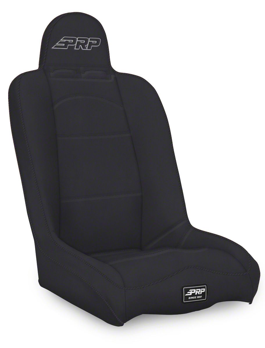 PRP Jeep Wrangler Daily Driver High Back Suspension Seat; Black Vinyl ...