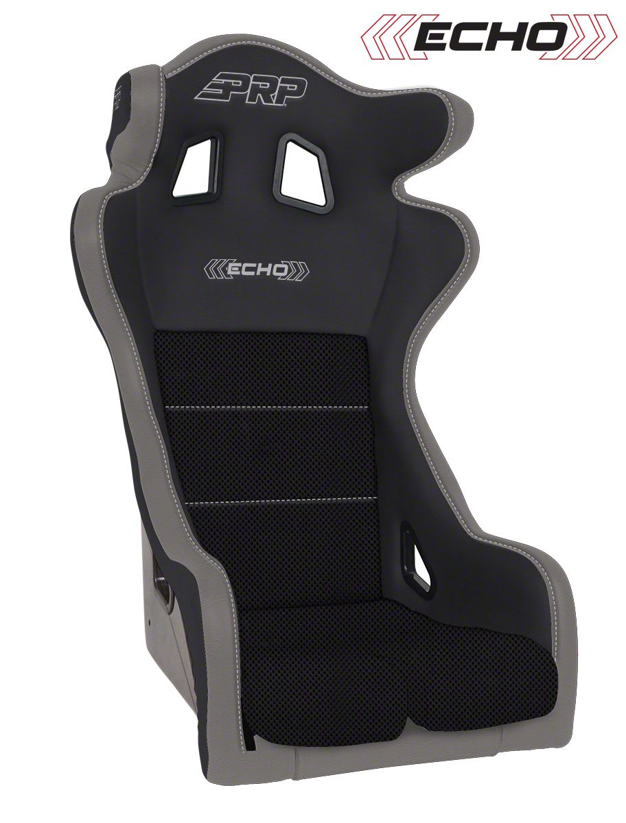 PRP Jeep Wrangler Echo Composite Seat; Black and Grey A38-203 ...