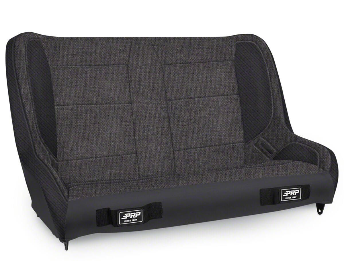 PRP Jeep Wrangler Elite Series Rear Bench Seat; All Gray A9236-39-54 ...