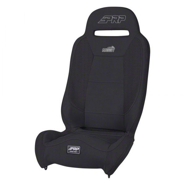 PRP Jeep Wrangler Summit Suspension Seat; Black Vinyl A9301-201 ...