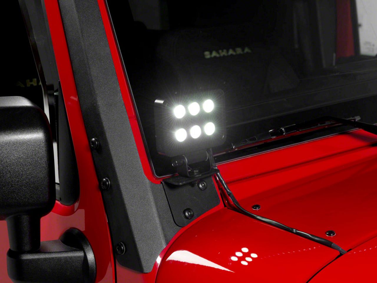 Putco Jeep Wrangler 4-Inch Luminix High Power Block LED Light 10004 ...