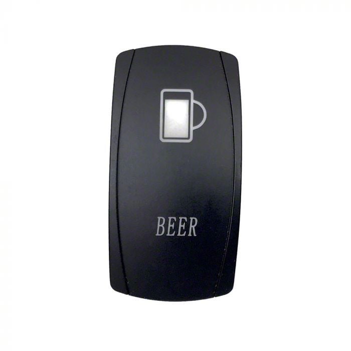 Quake LED Toyota 4-Runner 2-Way Beer Rocker Switch; White QRS663 ...