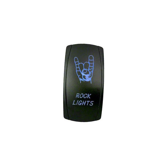 Quake LED Toyota 4-Runner 2-Way Rock Lights Rocker Switch; Blue QRS652 ...