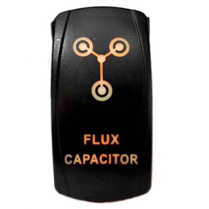 Quake LED Bronco 2-Way Flux Capacitor Rocker Switch; Amber QRS289 ...