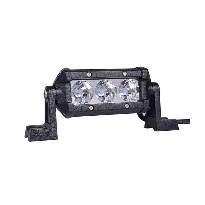 Quake LED Bronco 4.50-Inch Obsidian Series Single Row LED Light Bar ...