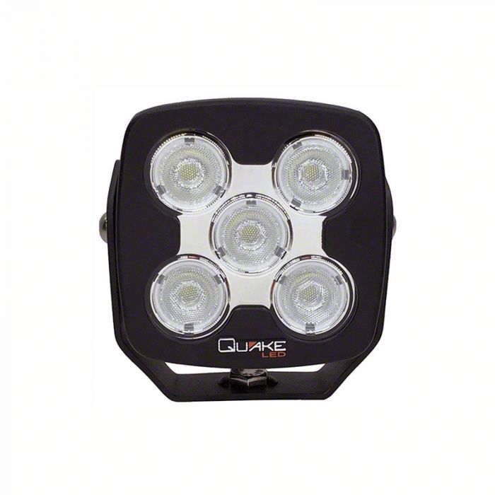 Quake LED Bronco Sport 4.50-Inch Megaton Series Work Light; Flood Beam ...