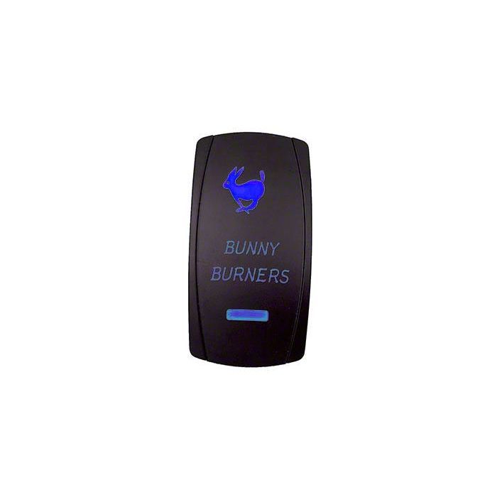 Quake LED Frontier 2-Way Bunny Burners Rocker Switch; Blue QRS692 ...