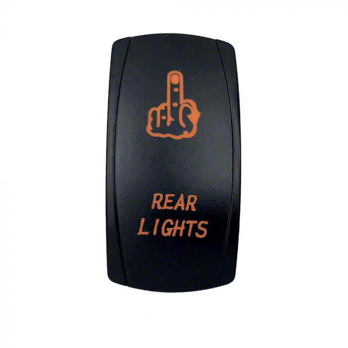 Quake LED Frontier 2-Way Rear Lights Rocker Switch; Amber QRS593 ...