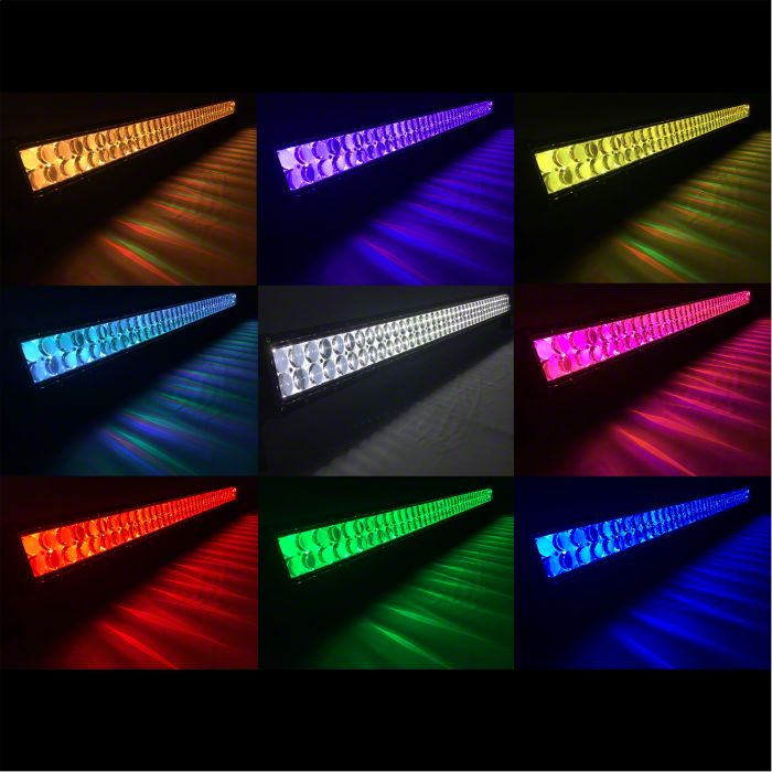 Quake LED Frontier 23-Inch Ultra Accent Series RGB Dual Row LED Light ...