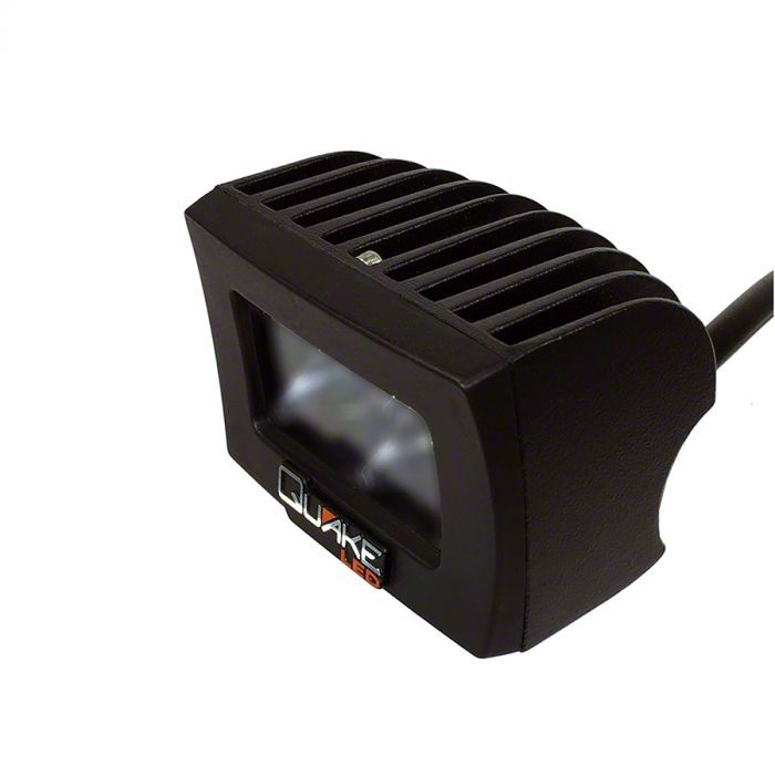 Quake LED Frontier 3-Inch Quantum Series RGB Dome Lights; Flood Beam ...