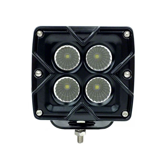 Quake LED Frontier 3-Inch Seismic Series Work Light; 40-Watt; Spot Beam ...
