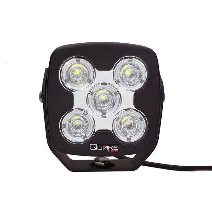 Quake LED Frontier 4.50-Inch Megaton Series Work Light; Spot Beam ...