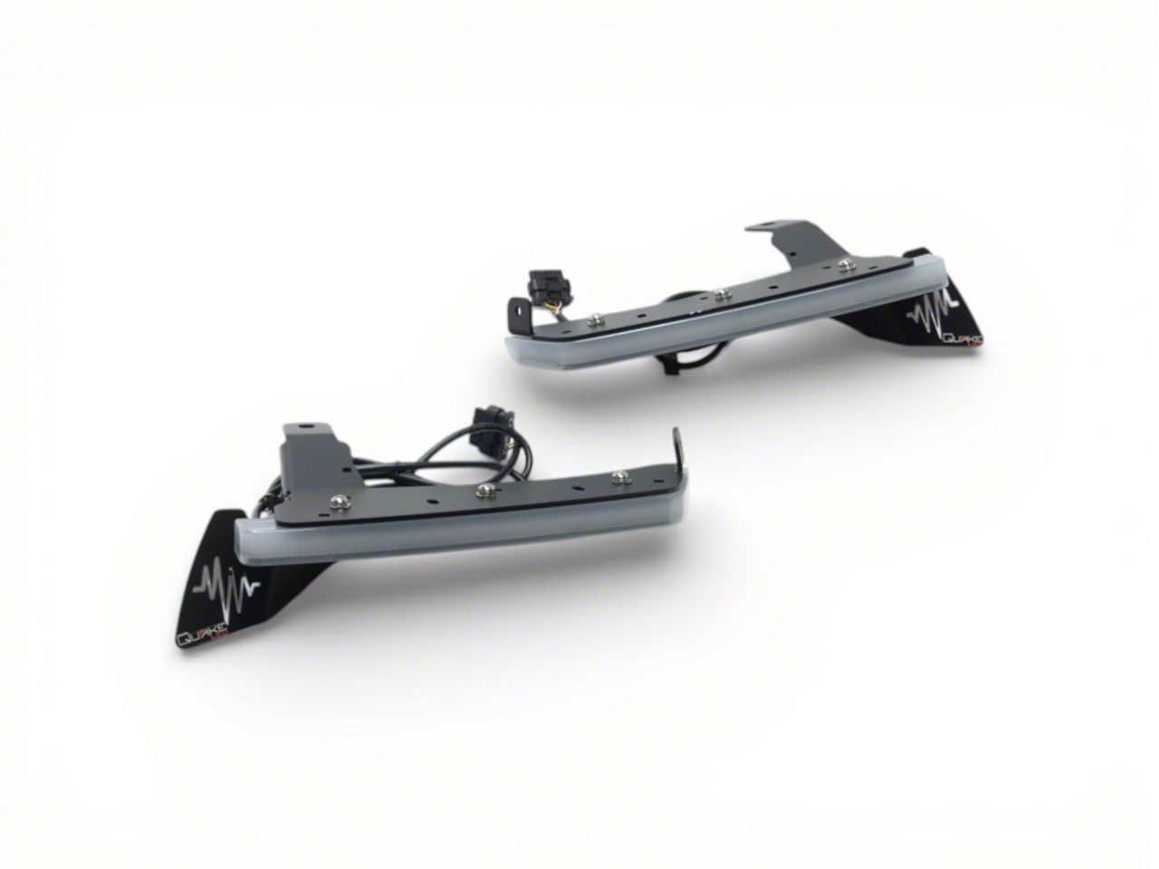 Quake LED Jeep Gladiator Tempest Sport Slim DRL Fender Chop Kit with ...