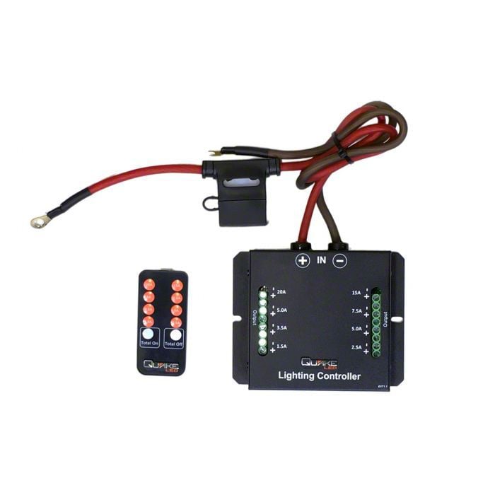 Quake LED Jeep Grand Cherokee 60A 8 LED Light Controller QUIC798 - Free ...
