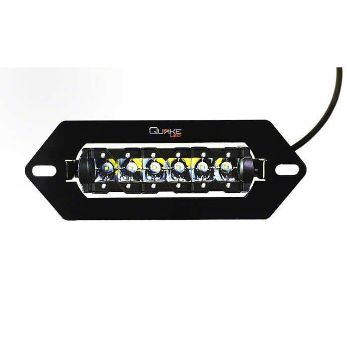 Quake LED Jeep Renegade 9-Inch Monolith Slim Flush Mount Winch Hole LED ...