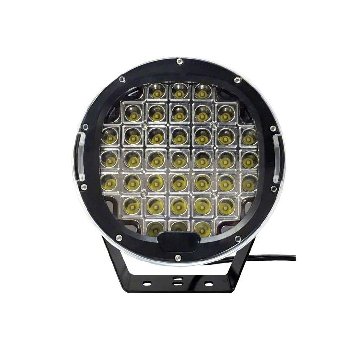 Quake LED Jeep Wrangler 9 Inch Magnitude Series Work Light; 185-Watt ...