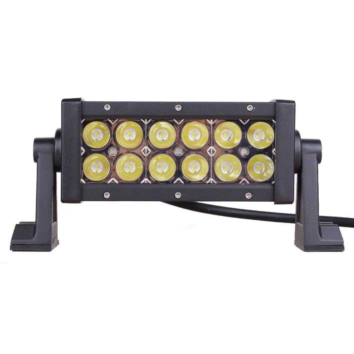 Quake LED Tacoma 8-Inch Magma Series Dual Row LED Light Bar; White ...