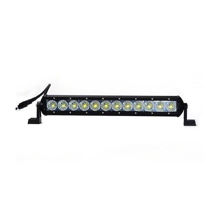Quake LED Titan 14-Inch Obsidian Series Single Row LED Light Bar; Combo ...