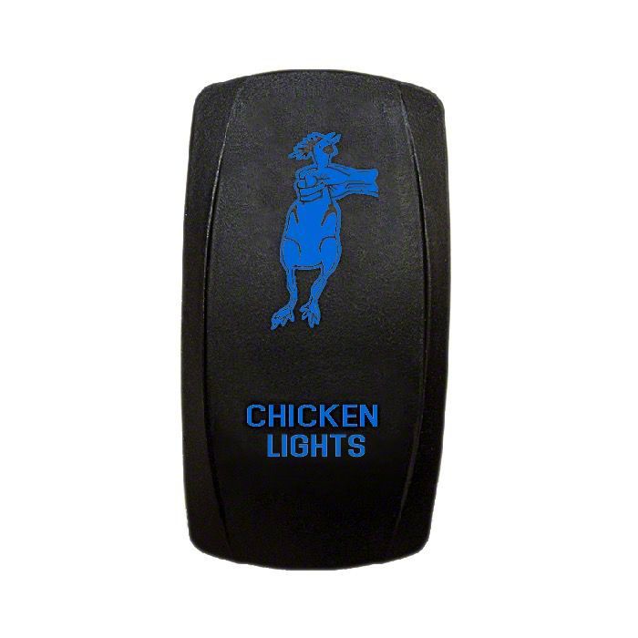 Quake LED Titan XD 2-Way Chicken Lights Rocker Switch; Blue QRS273 ...