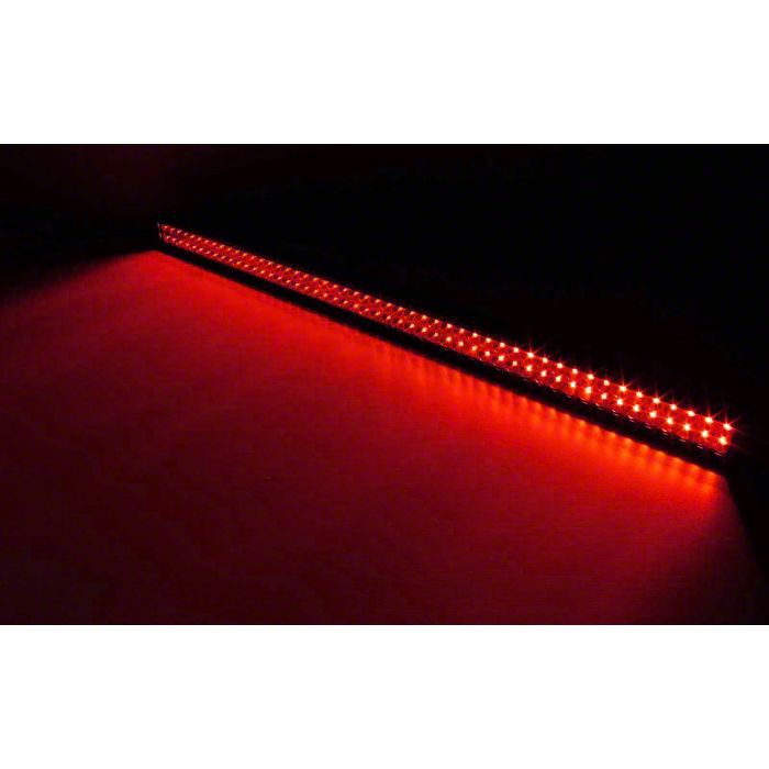 Quake LED Tundra 42-Inch Magma Series Dual Row LED Light Bar; White/Red ...