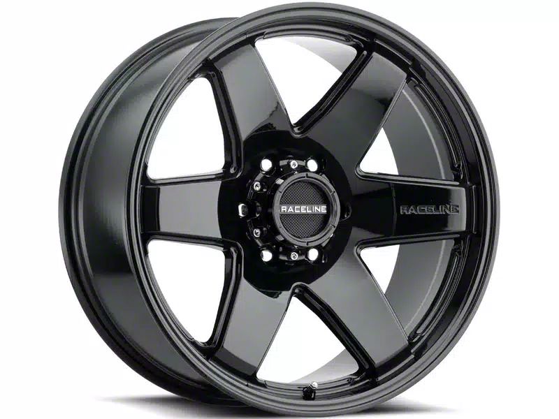 Raceline Toyota 4-Runner Addict Gloss Black 6-Lug Wheel; 18x9; -12mm ...
