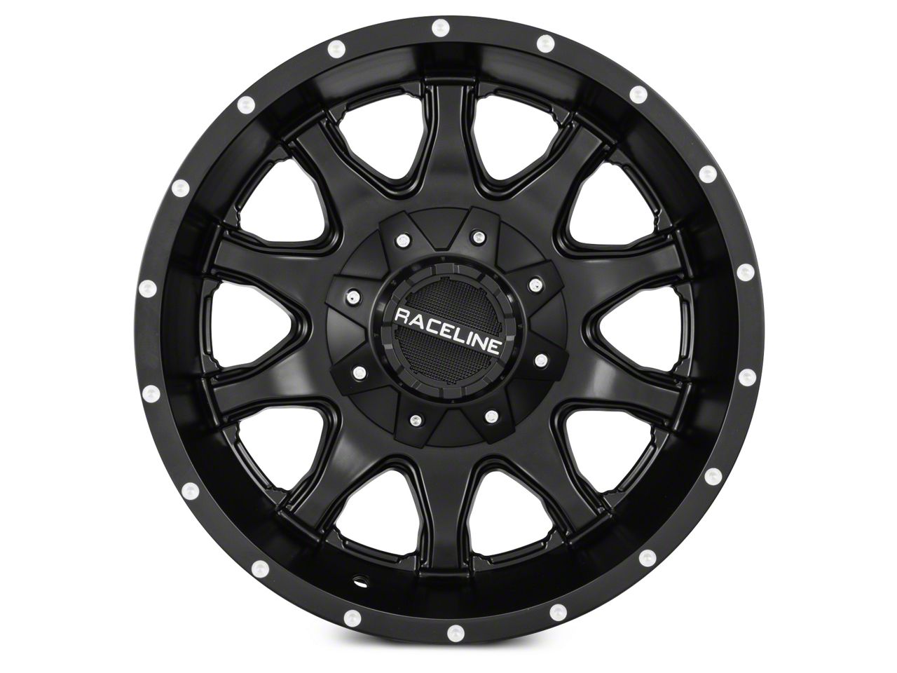 Raceline Jeep Grand Cherokee Shift Black Wheel; 17x9; -12mm Offset 930B ...