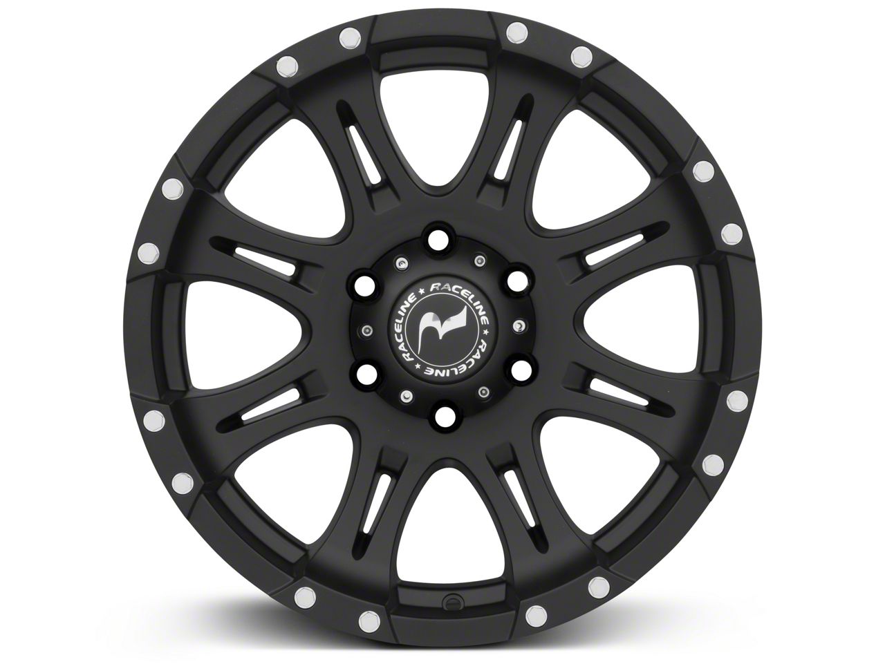 Raceline Titan Raptor Black 6-Lug Wheel; 18x9; -6mm Offset 981-89060-06 ...