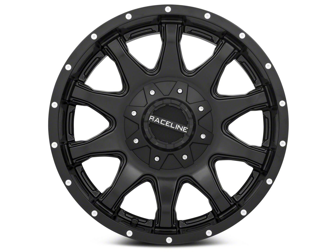 Raceline Titan Shift Black 6-Lug Wheel; 20x9; 0mm Offset 930B-29066-00 ...