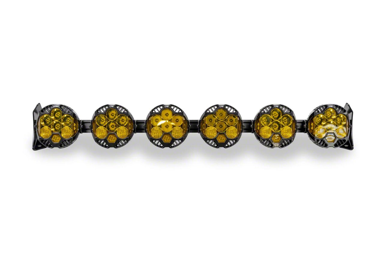 Rago Fabrication Tacoma Roof Rack Baja Designs LP6 Round Light Mount ...