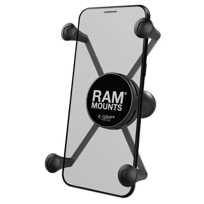 RAM Mounts Bronco X-Grip Large Phone Holder with Ball; C Size RAM-HOL ...