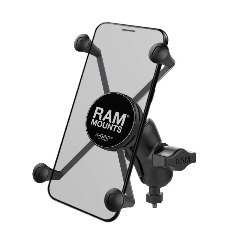 RAM Mounts Bronco X-Grip Large Phone Mount with Tough-Ball M6-1 x 6mm ...
